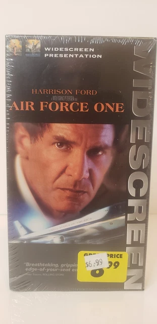 AIR FORCE ONE (VHS, 1998, Widescreen Version) New Sealed Harrison Ford ...