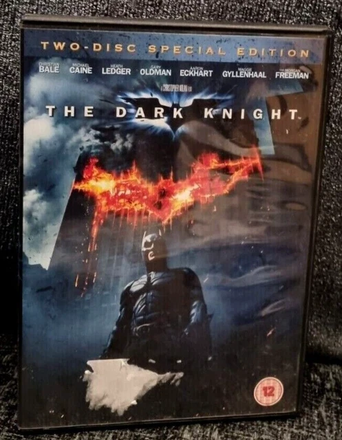 THE DARK KNIGHT Two-Disc Special Edition DVD Certificate 12 UK Region2 ...