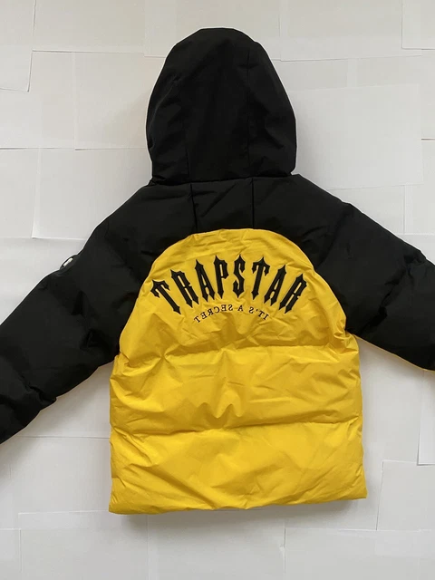 TRAPSTAR IRONGATE ARCH Puffer AW23 Tour Yellow Men’s Size M £199.95 ...