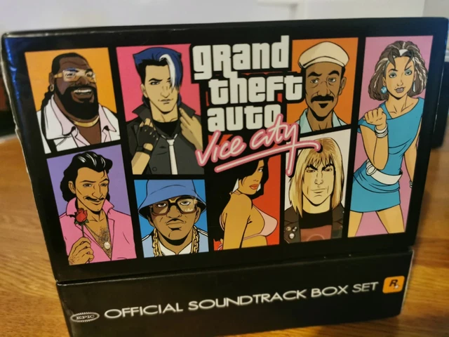 GRAND THEFT AUTO: Vice City Box Set par bande originale (CD, 2002) EUR ...
