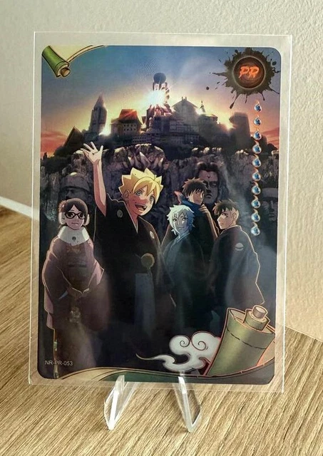 BORUTO SARADA UCHIHA Uzumaki NR-PR-053 Naruto Kayou Card Mint Ultra ...
