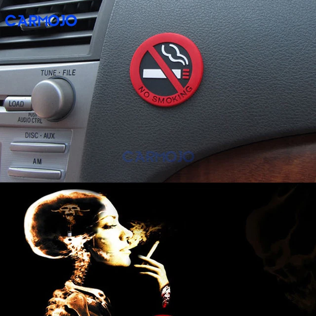 UNIVERSAL NO SMOKING International Symbol Warning Decal Car Stickers ...