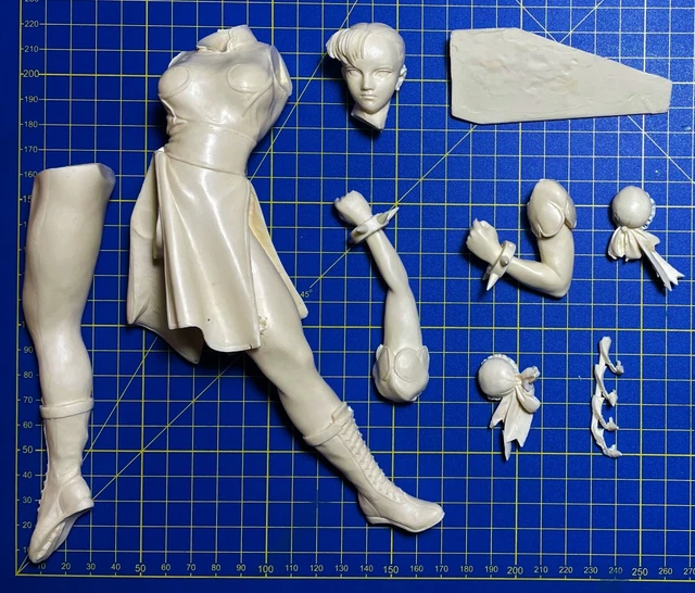 ANIME MODEL - Street Fighter Chun-Li High Kick - 1/6 Resin Kit EUR 50 ...