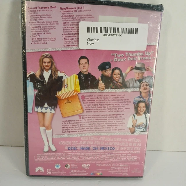 CLUELESS (DVD, 2005, Widescreen "Whatever" Edition) Brand New Sealed ...