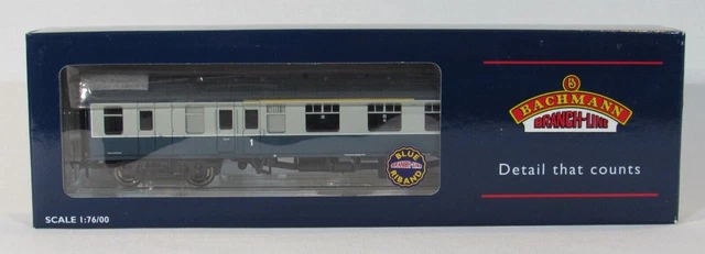 BACHMANN 39-225 BR Mk1 Brake/Corridor Composite Blue/Grey (M21241) £43. ...