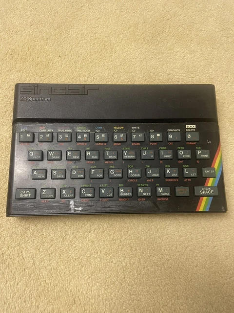 SINCLAIR ZX SPECTRUM 48K Rubber Keys - Untested Unit £49.99 - PicClick UK