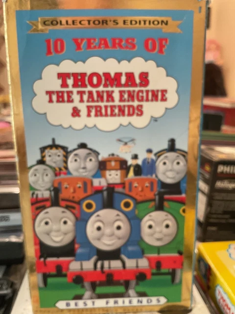 THOMAS FRIENDS - Ten Years Of Thomas (VHS, 1999) collectors edition £5. ...