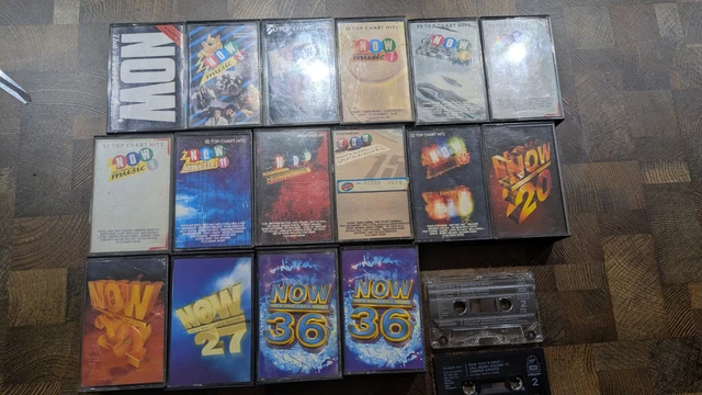 NOW THAT’S WHAT I Call Music bundle, PLEASE READ, TAPES MISSING AND ...