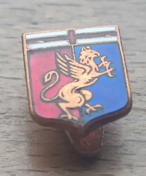 SPILLA PINS DISTINTIVO Stemma Simbolo Badge Logo Crest Club Genoa ...