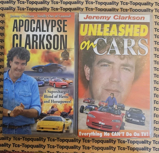 JEREMY CLARKSON - Unleashed On Cars Apocalypse X2 VHS Tape £9.99 ...