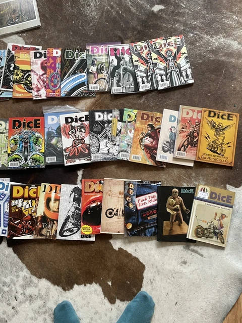 DICE MAGAZINE,CHOPPER, BOBBER,CUSTOM,LIFESTYLE,NO.1 , 44 Copies ...