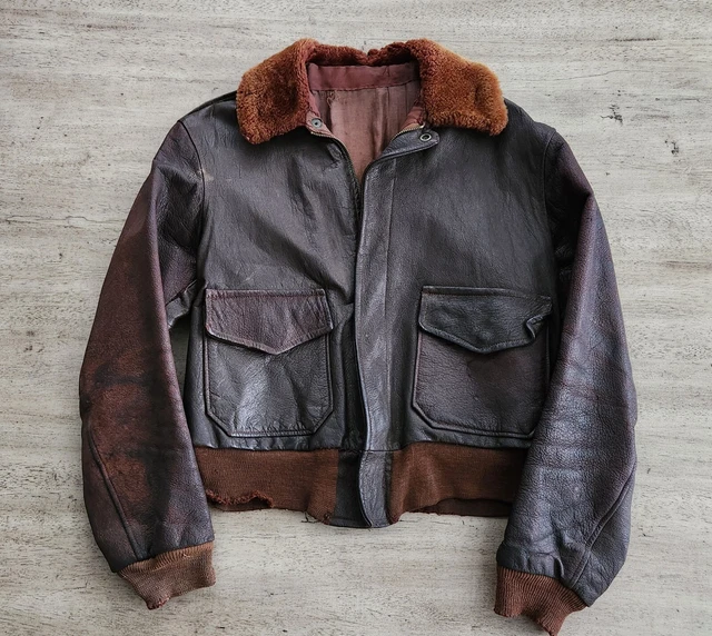 USAAF WW2 FLIGHT Jacket B-15A WW2 Flight Jacket 62d Fighter Sqdrn sz36 ...