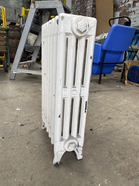 ORIGINAL CAST IRON Victorian radiators Various Sizes 4 Column With Feet ...
