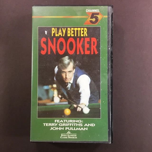PLAY BETTER SNOOKER, featuring Terry Griffiths, VHS Video Tape EUR 1,16 ...
