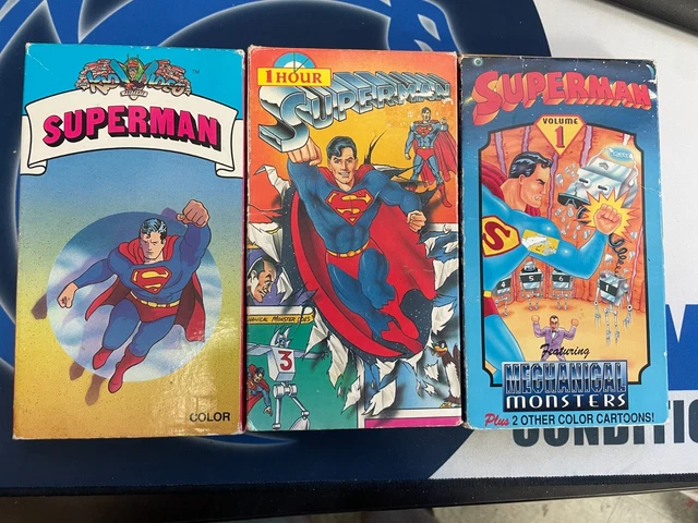 SUPERMAN VHS TAPES £4.56 - PicClick UK