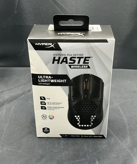 HYPERX PULSEFIRE HASTE Wireless Ultra-Lightweight, RGB Gaming Mouse, PC ...