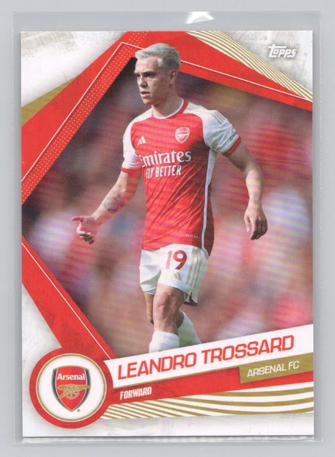LEANDRO TROSSARD 2023-24 Topps Arsenal Fan Set First Team #AFC-18 EUR 4 ...