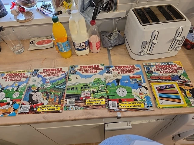 THOMAS THE TANK engine Vintage Comics Bundle £15.00 - PicClick UK
