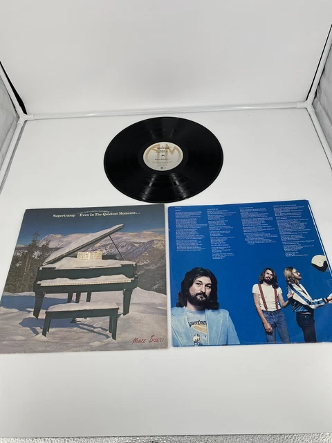 SUPERTRAMP &EVEN IN The Quietest Moments.." 1977 LP, avec pochette ...
