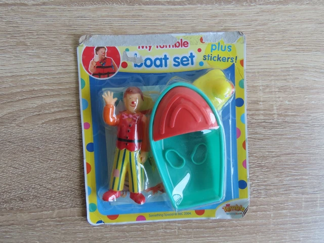 2004 BBC CBEEBIES Magazine Something Special Mr Tumble Boat Set with ...