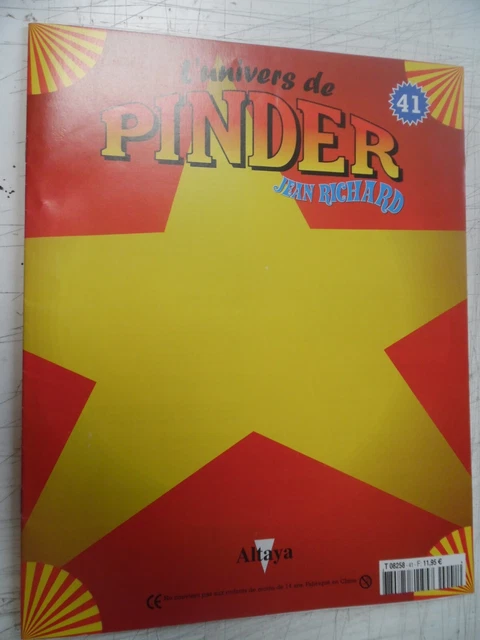 L UNIVERS DE Pinder Jean Richard -Fascicule No 41- Avec Affiche-Altaya ...
