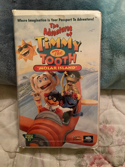 THE ADVENTURES OF Timmy The Tooth Vhs An Eye For A Tooth Kids Video ...