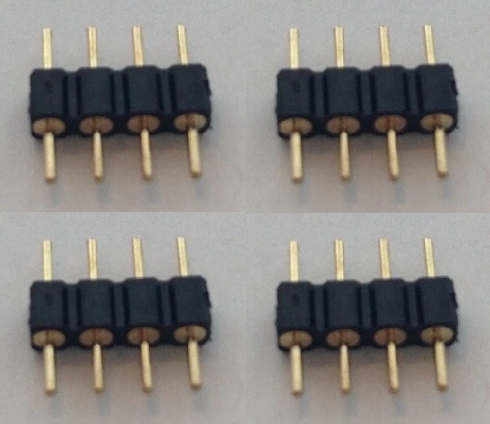 RGB SMD LED Stecker Verbinder Connector für Strip Kabel Leiste Adapter ...