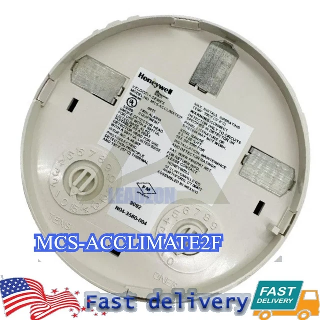 NEW GAMEWELL FCI MCS-ACCLIMATE2F Multi-Sensor Smoke Heat Detector Head ...