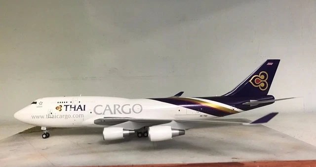 JC WINGS 1:200 Boeing 747-400F Thai Cargo HS-TGH Ref: XX2411 (with stand) £112.95 - PicClick UK