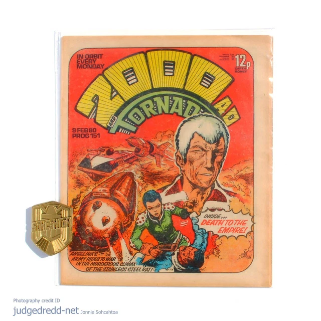 2000AD PROG 151 1st Judge Death 1st Anderson Pt 3 of 3 Comic 9 2 80 ...