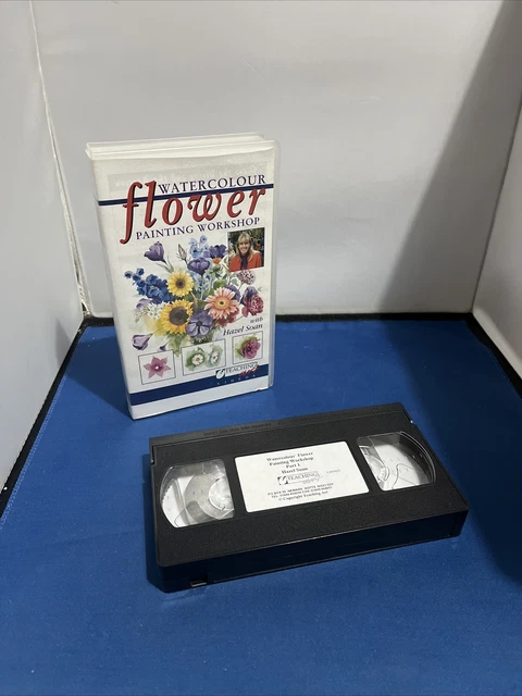WATERCOLOUR FLOWER PAINTING Workshop With Hazel Soan VHS Video £15.00 ...