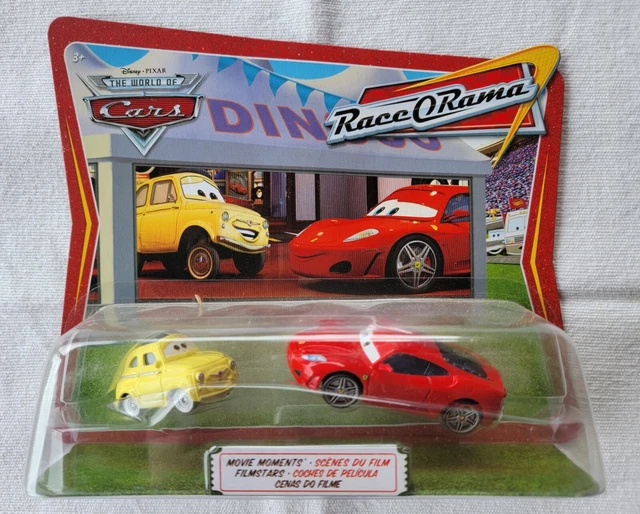 MINIATURES DISNEY PIXAR Cars - Ferrari F430 et Luigi - Neuves sous ...
