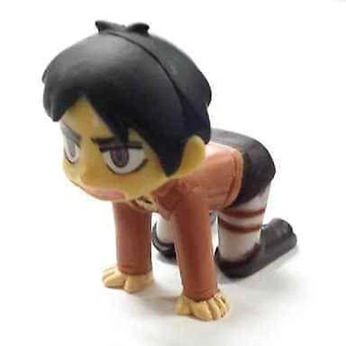 ATTACK ON TITAN cute Eren Yeager figure doll Otaku toy Collection ...