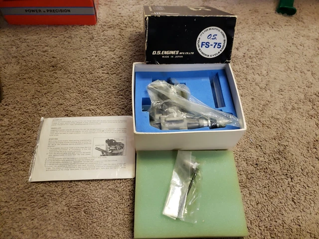 OS ENGINE - OS FS-75 four stroke open Rocker -nice $599.99 - PicClick