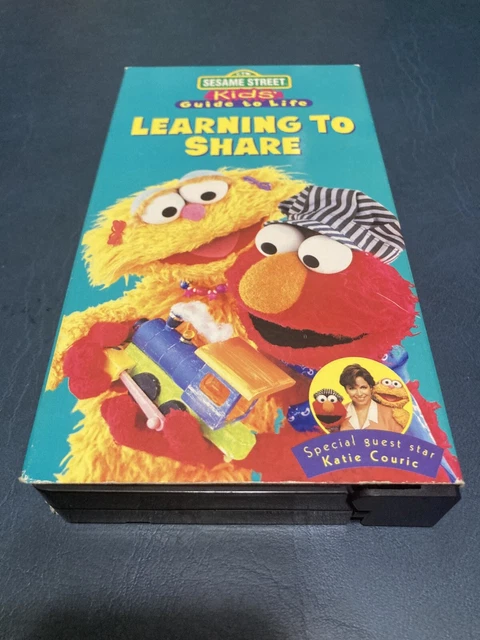 VTG SESAME STREET - Kids Guide to Life: Learning to Share VHS 1996 Elmo ...