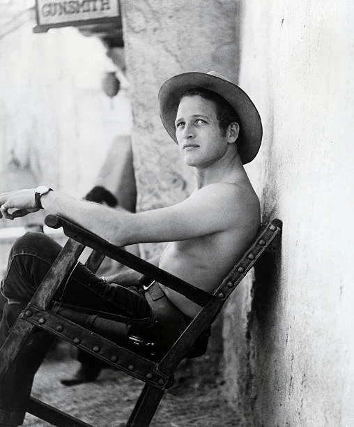 AMERICAN ACTOR PAUL Newman in The Left Handed Gun 1958 OLD MOVIE PHOTO ...