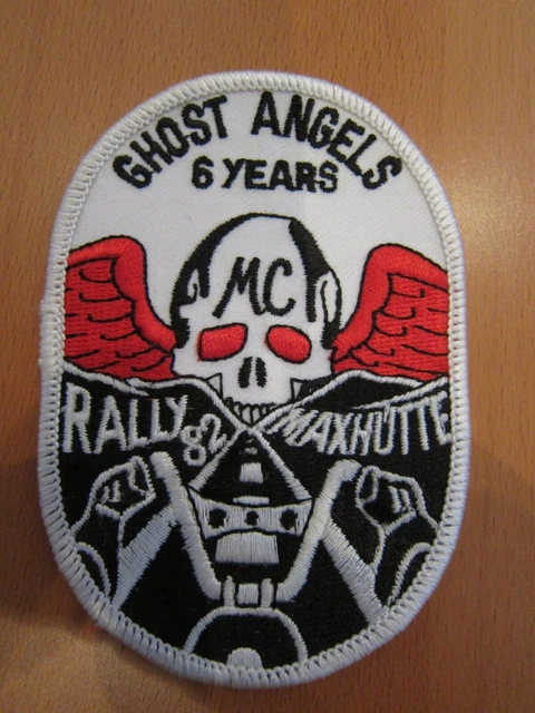 MC PATCH GHOST Angels Mc Maxhütte Rally 1982 Rarität Rocker Patches EUR 28,50 - PicClick DE