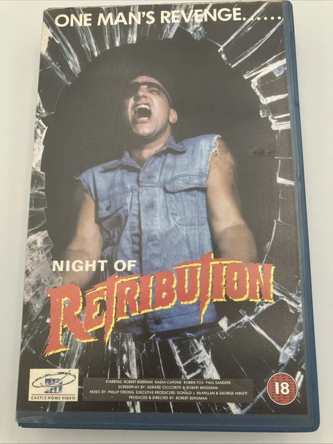 NIGHT OF RETRIBUTION Big Box VHS Robert Bergman Vintage £8.99 - PicClick UK