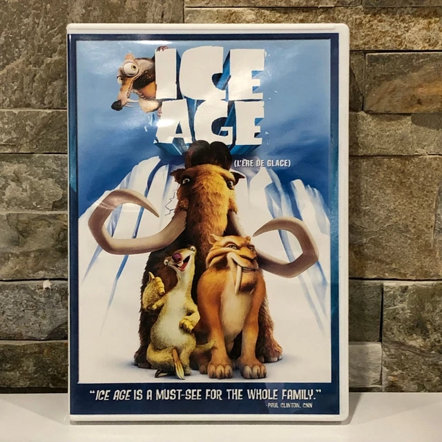 ICE AGE DVD 20th Century Fox Widescreen Full Screen Family Animation ...