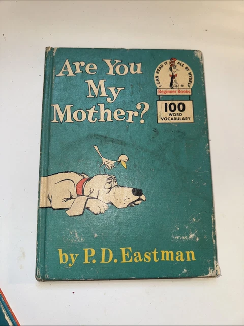 ARE YOU MY Mother? P.D.Eastman Dr. Seuss Beginner Book 1960 HC £5.95 ...