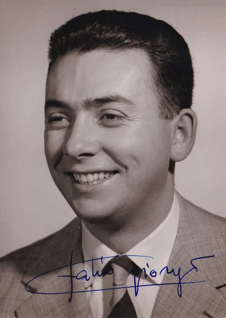AUTOGRAPHED PHOTO OF OPERA SINGER Fabio Giongo bass £4.99 - PicClick UK