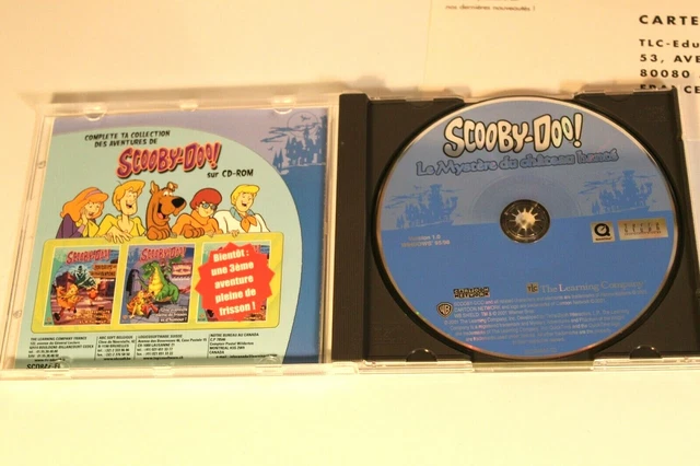 FRENCH FRANCAIS SCOOBY Doo Le Mythe du Chateau Hante pc cd-rom game Win ...
