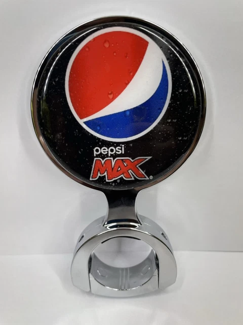 PEPSI MAX 73MM Kegerator Font Decal Soft drink Sodastream beer tap keg ...