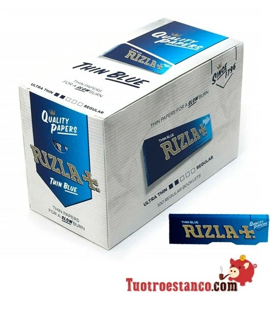 CARTA RIZLA + Blue 70 mm - 100 libretti EUR 37,00 - PicClick ES