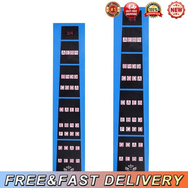 Violin Fingerboard Sticker Fretboard Note Fingering Chart Practice