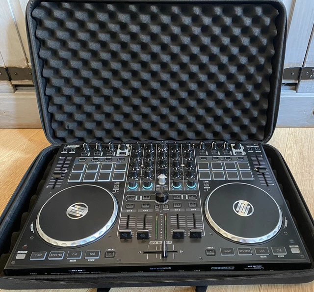 RELOOP TERMINAL MIX 8 4-Deck Controller for Serato DJ + UDG Hard Carry ...