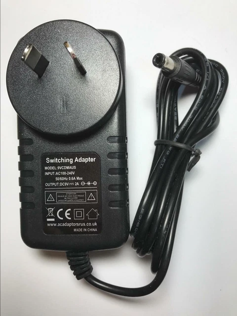 AUS 9V AC-DC Switching Adapter Charger for Reebok rb 3000 RB3000 ...