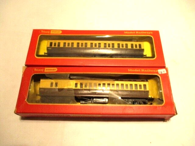 TRIANG HORNBY R332/333 GWR Clerstory Roof Coaches £12.16 - PicClick UK