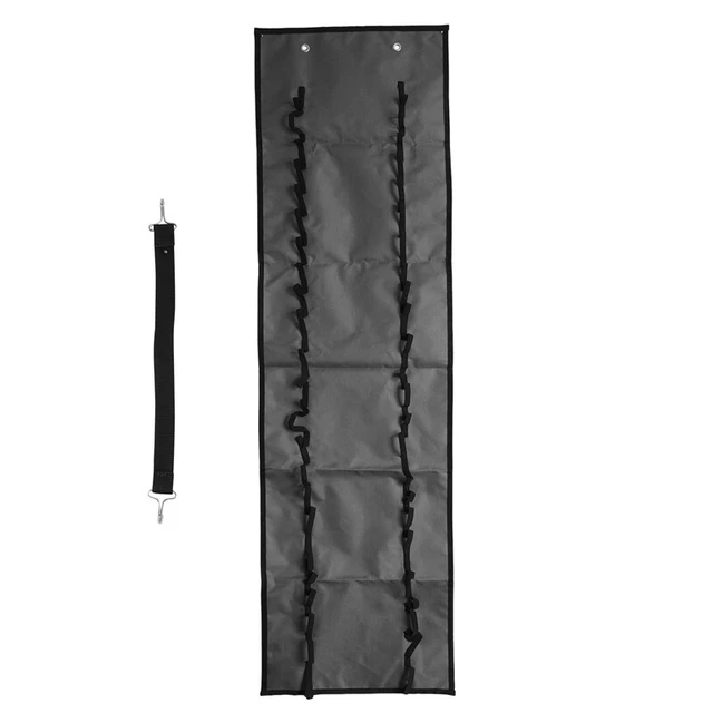 PORTE-ROULEAU EN VINYLE avec 48 Compartiments, Organisateur de ...