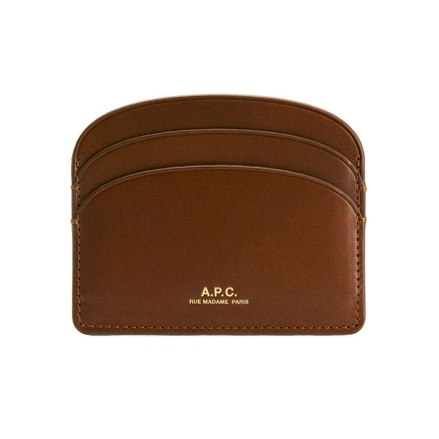APC DEMILUNE LOGO Half-Moon Cardholder F63270 CAD 50335212 EUR 180,26 ...
